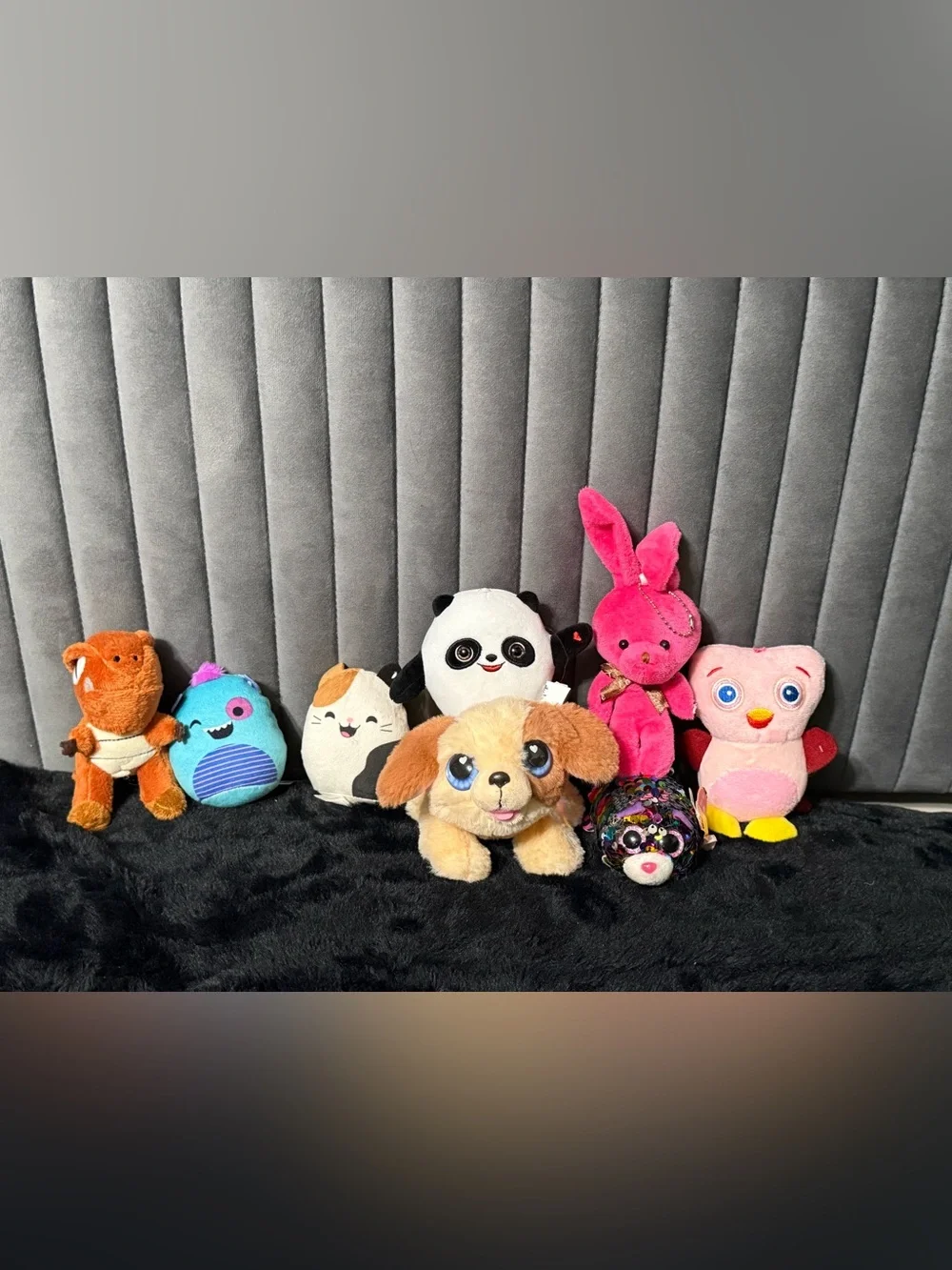 Toys | Mini Plush Lot Squishmallows Ty Beanie Boo Puppy Bunny Panda Owl ...